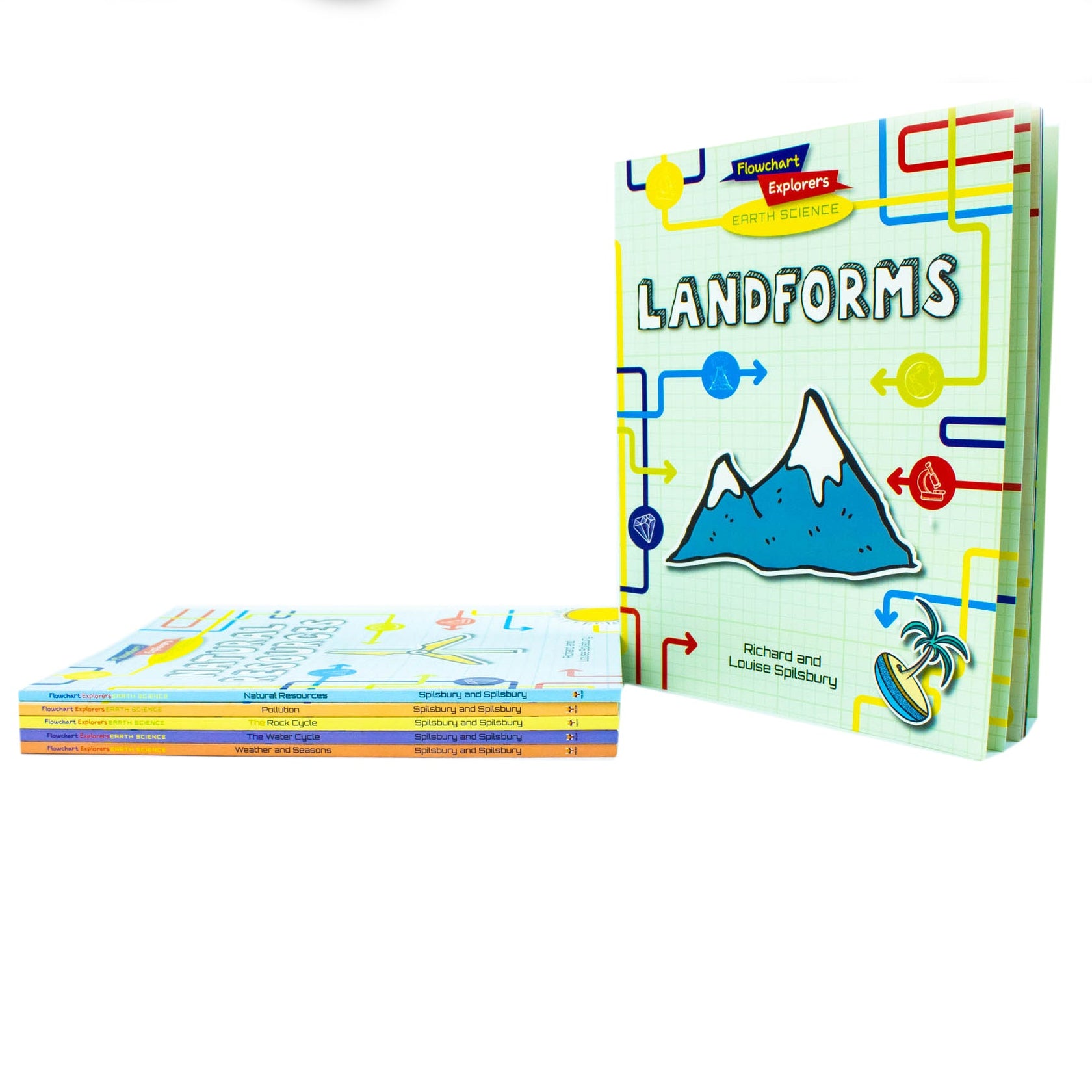 Flowchart Explorers Earth Science STEM 6 Books Set – Fox Eye Publishing