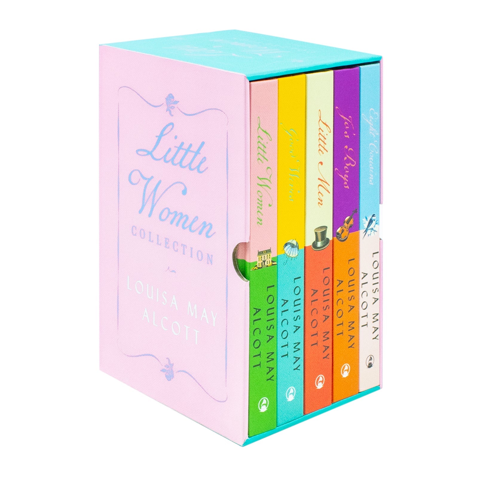 The Complete Collection Of Little Women 5 Book Set BY Louisa May Alcot ...